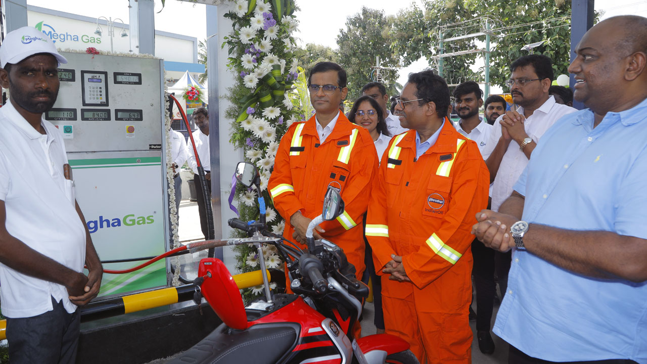 Megha Gas Milestone: 200th CNG Station Launched